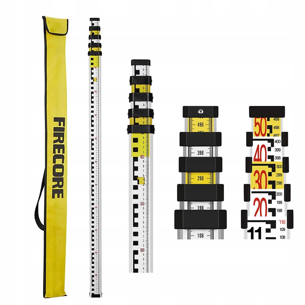 5m laser staff for rotating laser optical level - 12078755912 ...