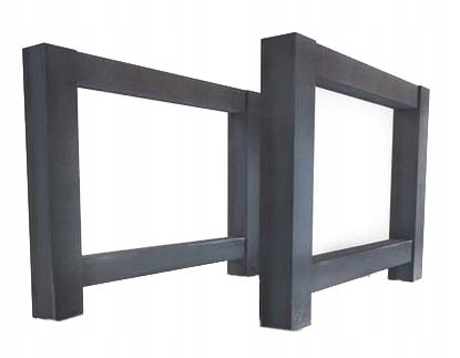 Metalowa noga loft 40x45 cm profil 5x5 prod. y2 - 10669176825 ...