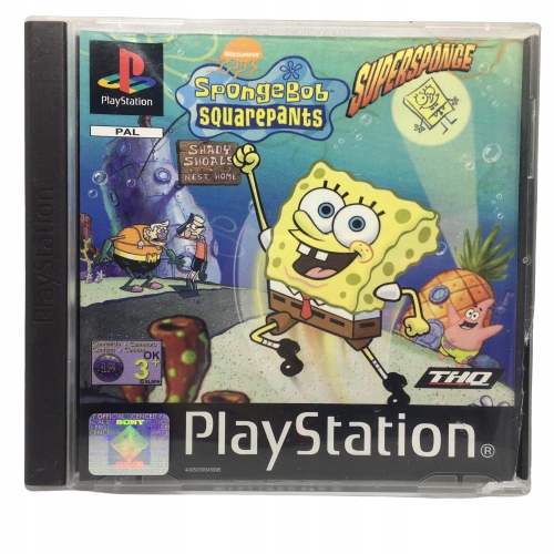 Spongebob Squarepants: Supersponge PSX PS1 - 9526854850 - oficjalne ...