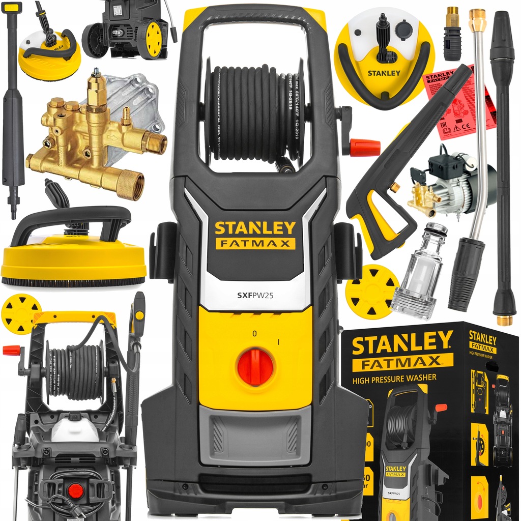MYJKA CIŚNIENIOWA STANLEY FATMAX 250 BAR TURBO PRO - 13115519291 ...