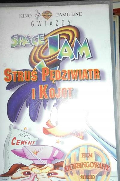 GWIAZDY SPACE JAM STRUŚ PĘDZIWIATR I KOJOT - 13317818377 - oficjalne ...