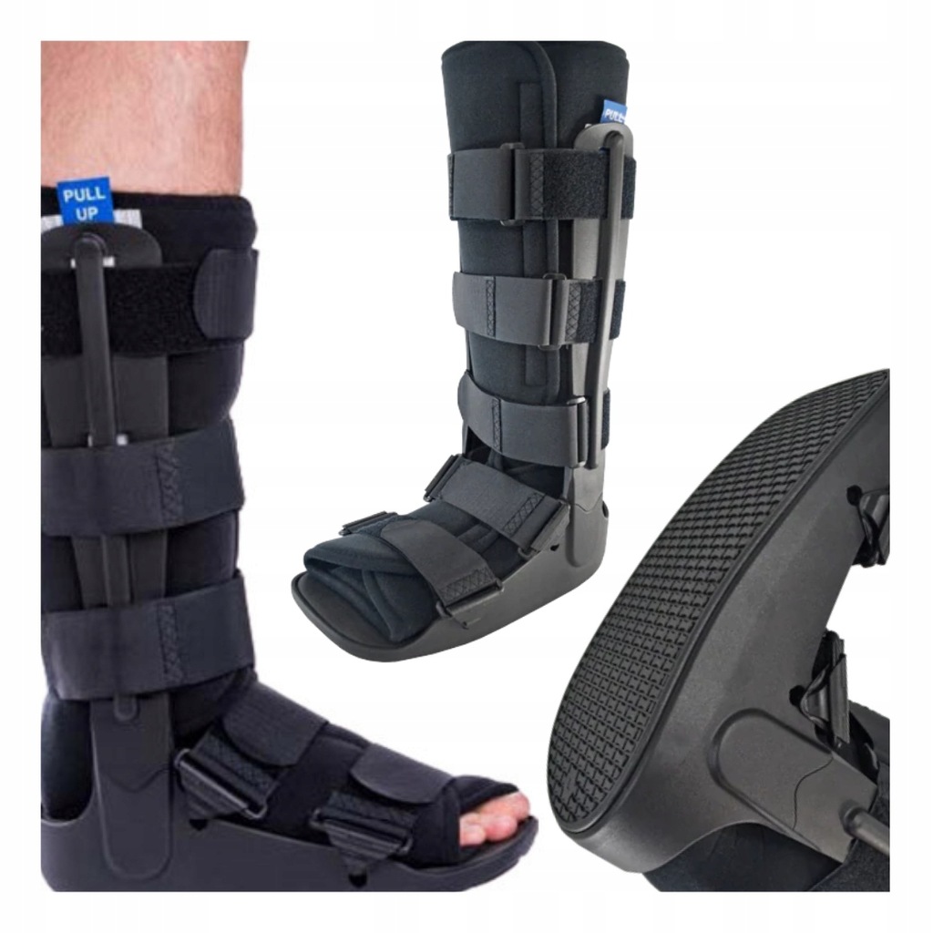 Orteza na stopę i goleń WYSOKI BUT ORTOPEDYCZNY S - 12848593360 ...