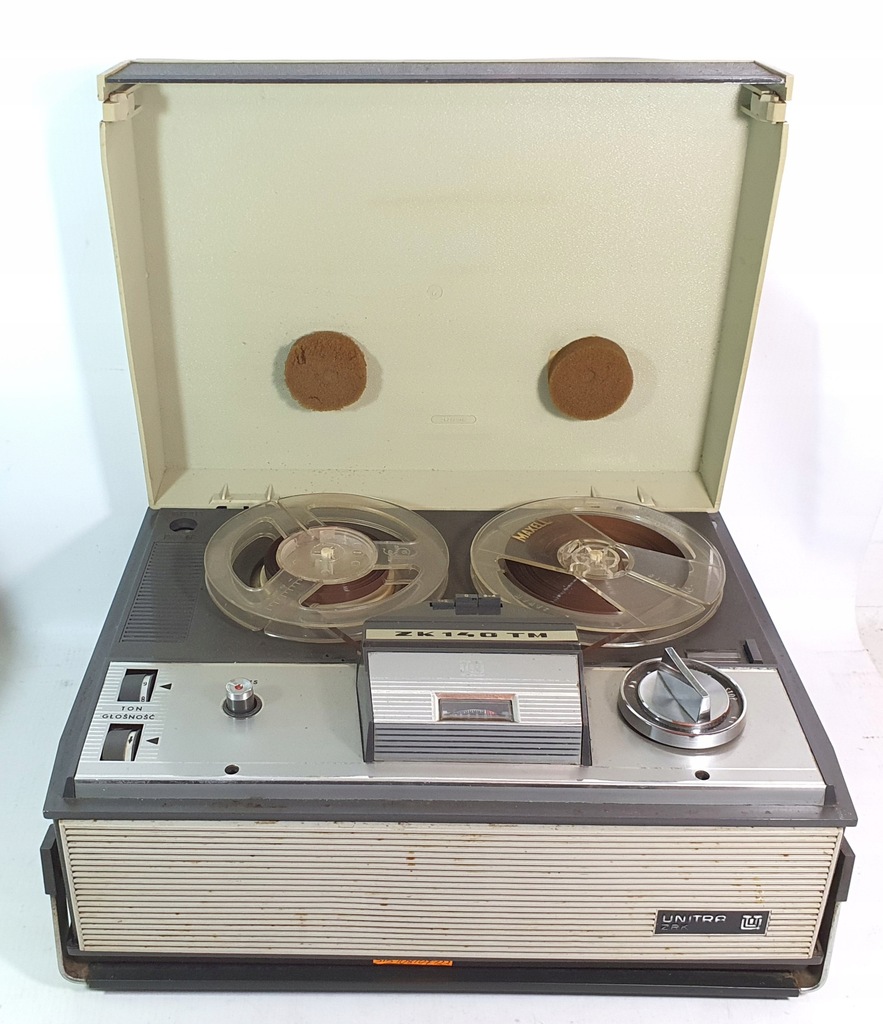 Magnetofon szpulowy Unitra ZK 140 TM - 12616608901 - oficjalne archiwum ...