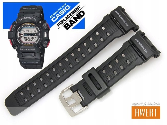 CASIO G-SHOCK oryginalny pasek do zegarka G-9000-1 - 13153996856 - oficjalne archiwum Allegro