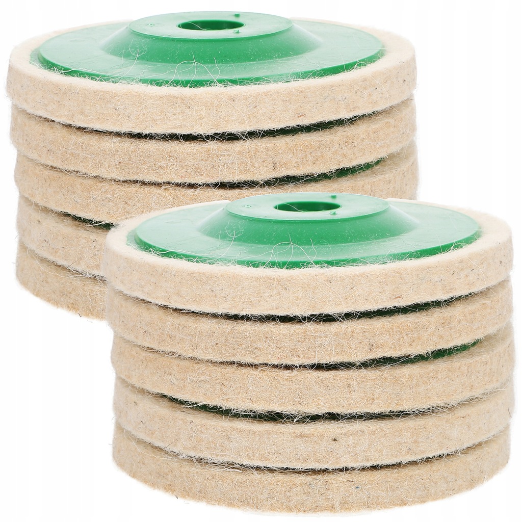 WOOL FELT POLISHING WHEEL DISC FOR ANGLE - 14860564058 - oficjalne ...