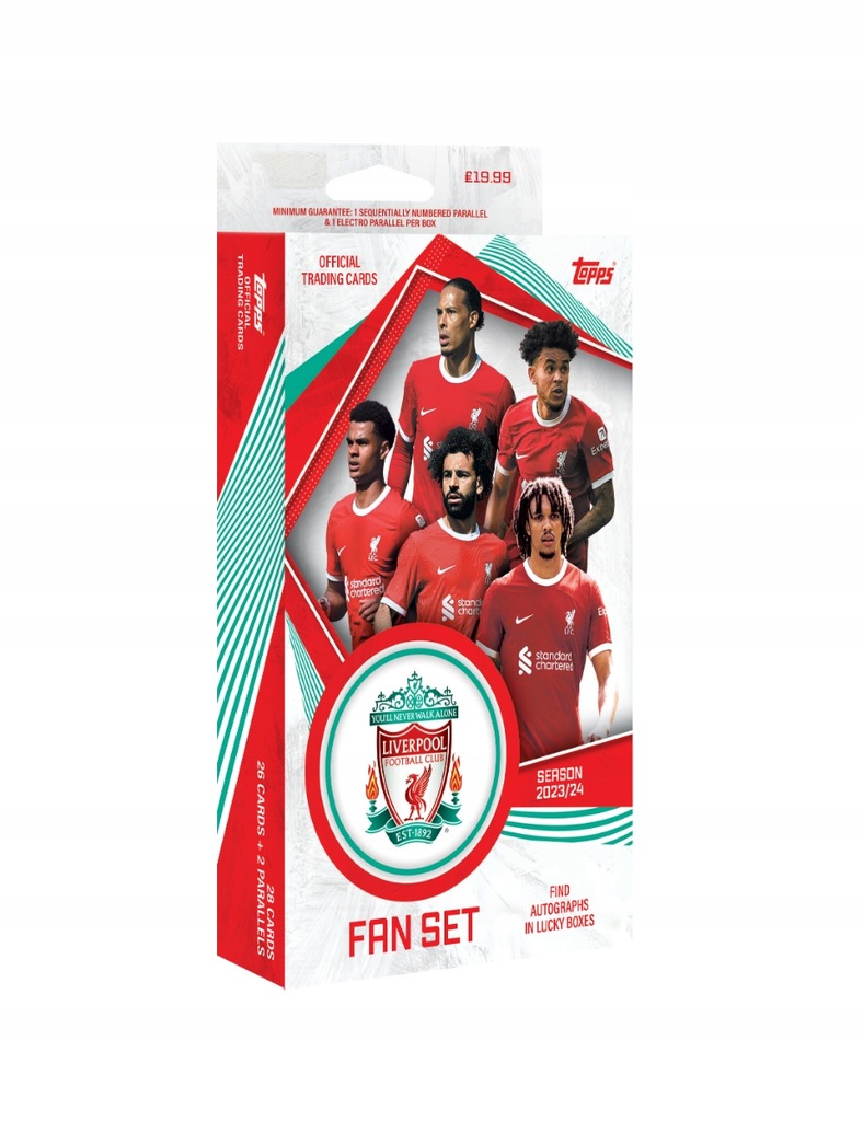 TOPPS Liverpool FC Official Fan set Premium Trading Cards Sezon 2023/24 ...