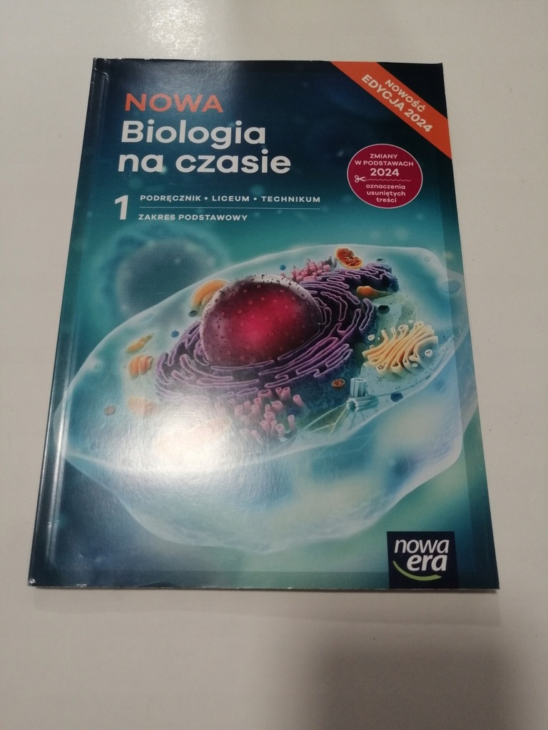 Nowa Biologia na czasie 1 zakres podstawowy podręcznik Edycja 2024 Nowa era - 17718651029 ...
