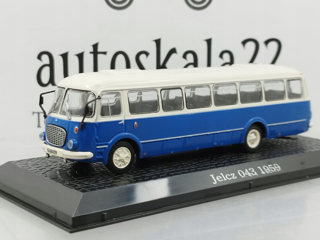 Jelcz 043 Autobus skala 1:72 - 13225772225 - oficjalne archiwum Allegro