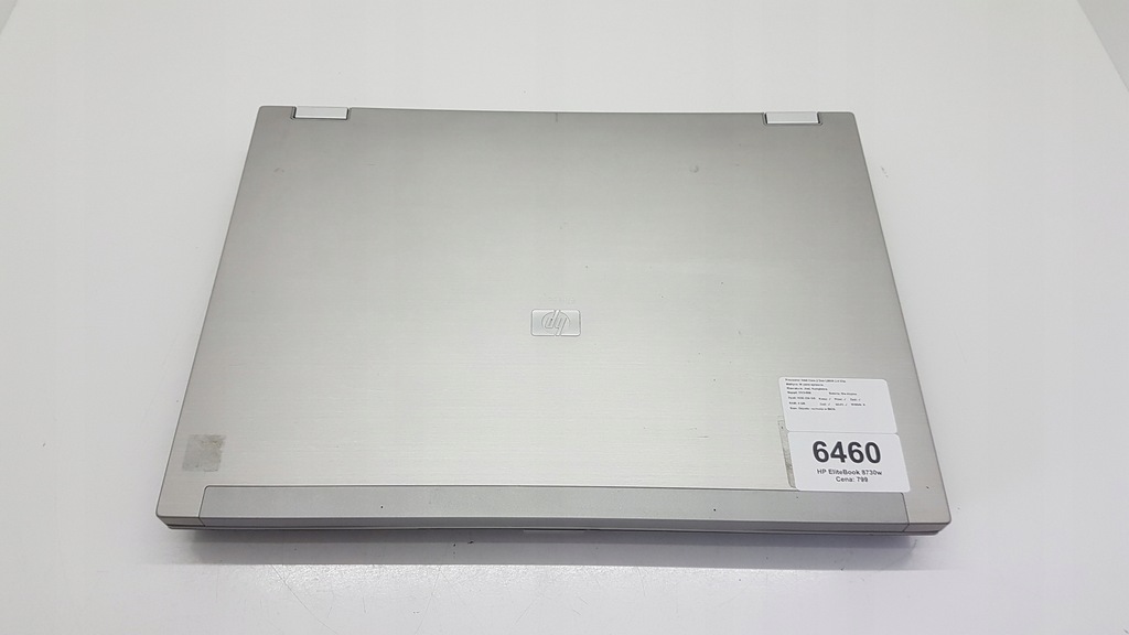 Laptop HP EliteBook 8730w (6460) - 11783437668 - oficjalne archiwum Allegro