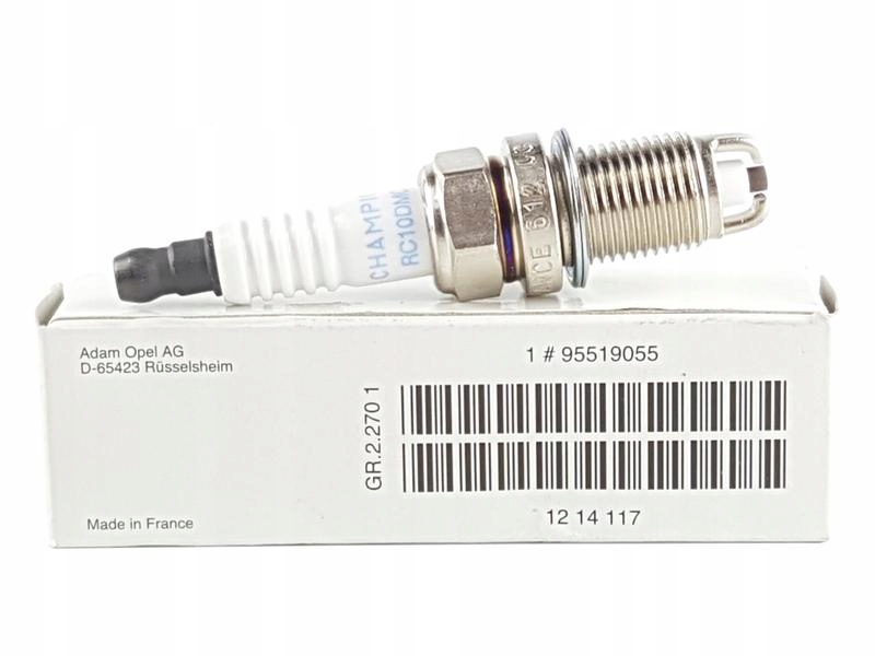 OE OPEL ŚWIECE ZAPŁONOWE OPEL AGILA A 1.0 1.2 - 12693971198 - oficjalne ...