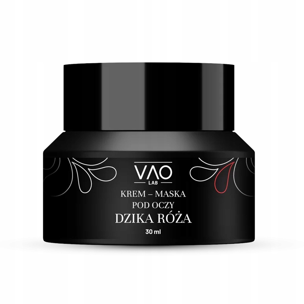 Odżywczy Krem maska pod oczy Dzika Róża Vao lab - 11236259838 - oficjalne archiwum Allegro