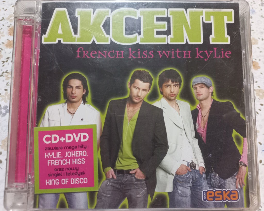 Akcent French Kiss With Kylie CD+DVD - 13052650980 - oficjalne archiwum Allegro