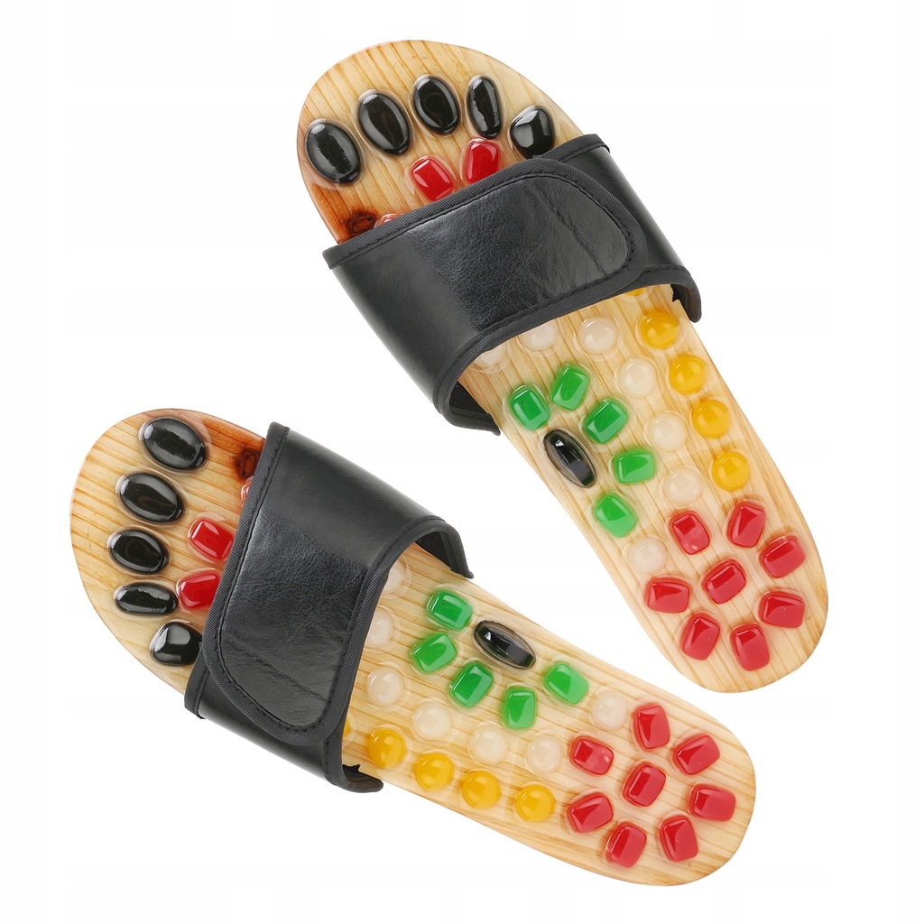 Akupresura Masażer do stóp Kapcie Refleksologia - 13367295994 ...