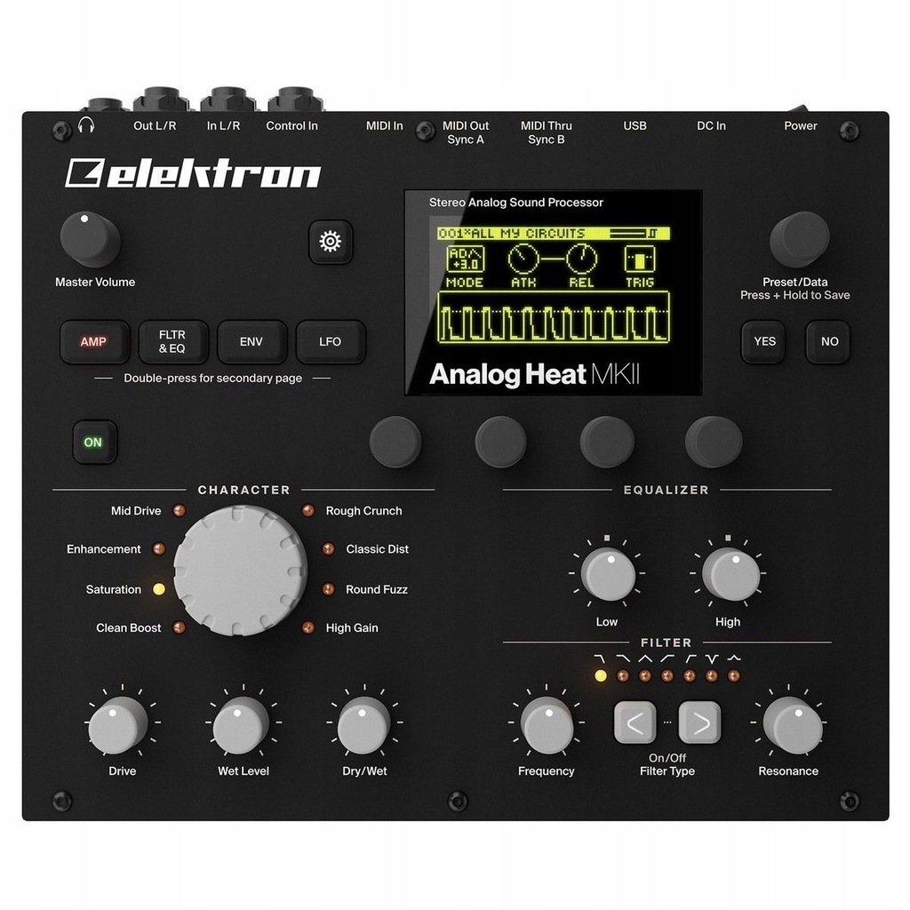 Elektron Analog Heat MK2 ANALOGOWY PROCESOR AUDIO - 12510873764 ...