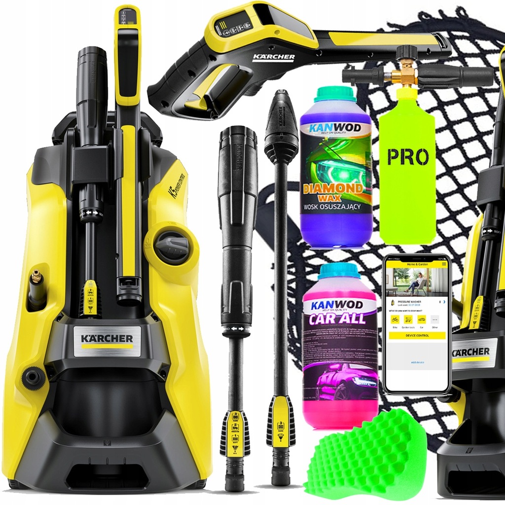 MYJKA CIŚNIENIOWA KARCHER K5 LS3 ALUMINIOWA POMPA - 13129476055 - oficjalne archiwum Allegro