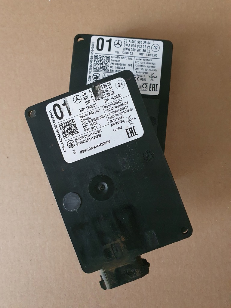 MERCEDES RADAR SENSOR DISTRONIC A0009052504 W205 W166 GLC W176 W246 CLA ...