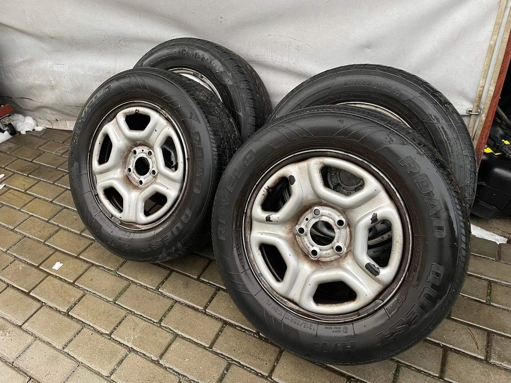 DACIA DUSTER II FELGI STALOWE KOŁA R16 5X114.3 - 13060076625 ...