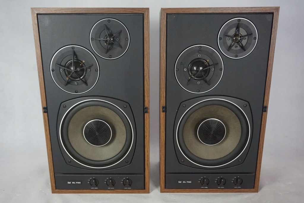 Kolumny głośnikowe Dual CL-730 Vintage Warszawa - 12446090584 ...