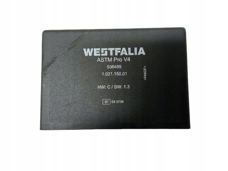 MODUŁ HAKA WESTFALIA 506499 ASTM PRO V4 Alfa Romeo Giulietta II ( 2010- ) - 15194533870 ...