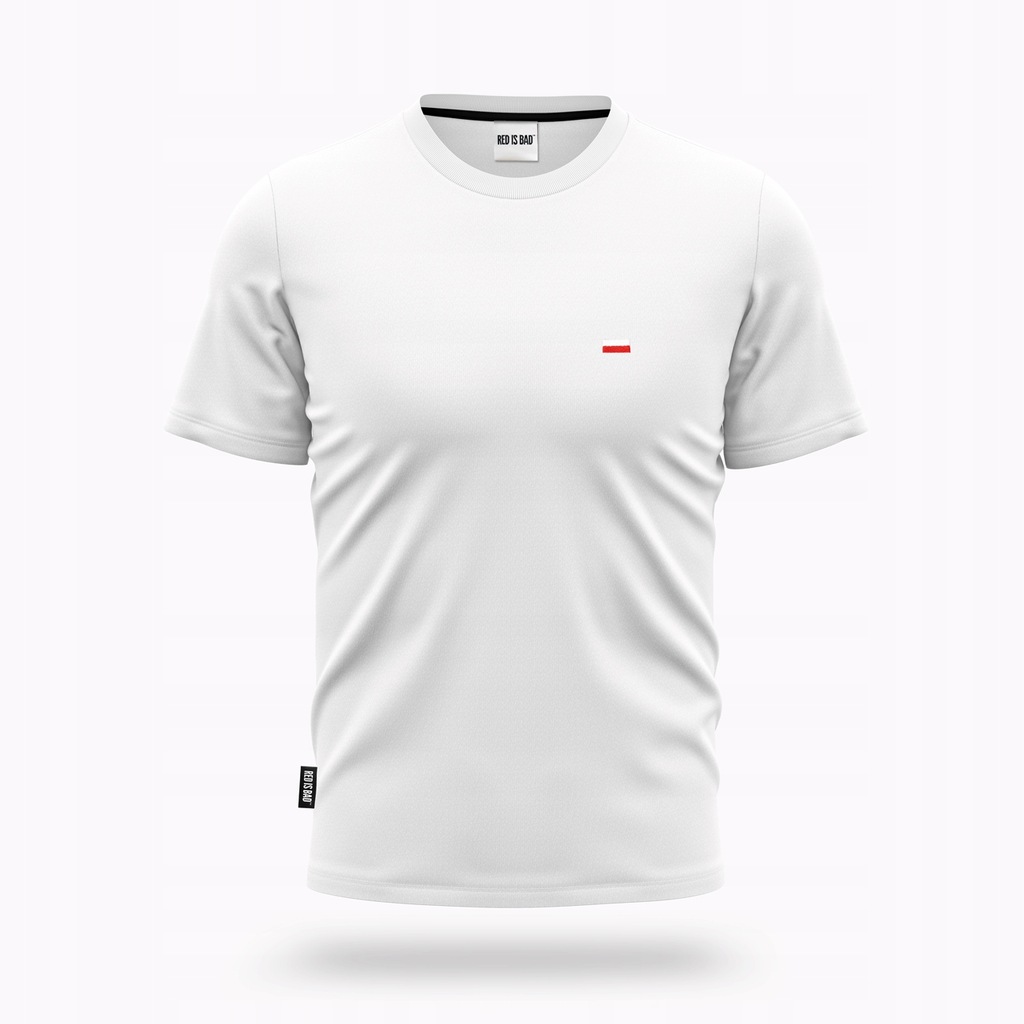 Red is Bad Koszulka męska FLAGA HAFT - BIAŁA - XXL - 13893286894 ...