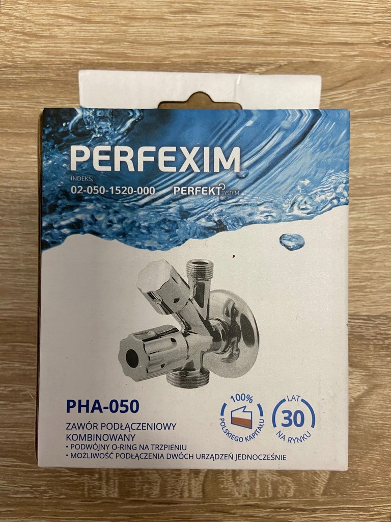 Zawór podłączeniowy kombinowany Perfexim - 12766102159 - oficjalne archiwum Allegro