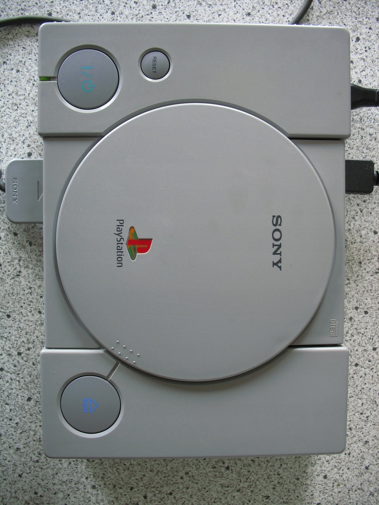 Playstation 1, PS1, NTSC-J, SCPH-5500, zestaw - 12240210575 - oficjalne archiwum Allegro
