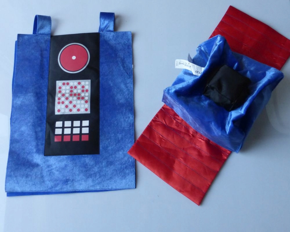 IKEA PRZEBRANIE ROBOT STRÓJ KOSTIUM LATTJO - 12791553499 - oficjalne ...