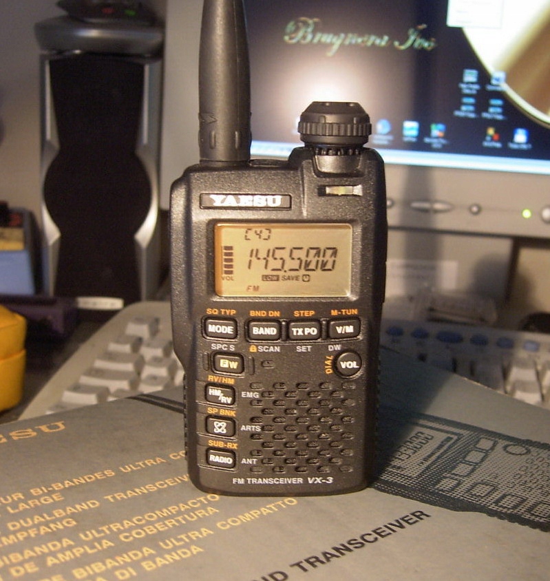 Yaesu VX-3 Radiotelefon ręczny 3W szerokopasmowy - 12533219217 ...
