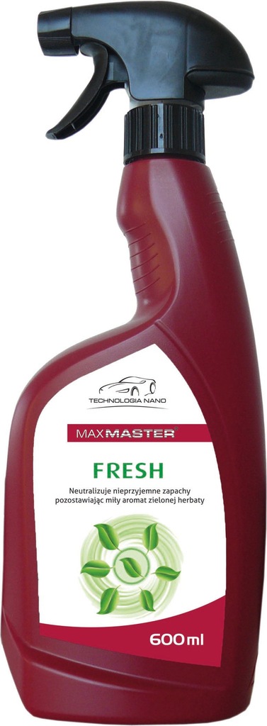 MAXMASTER NANO ODŚWIEŻACZ POWIETRZA 600ML - 13148684803 - oficjalne archiwum Allegro