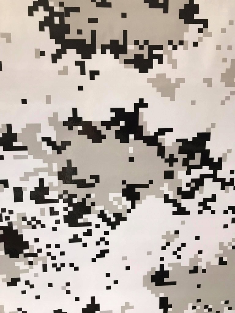 FOLIA KAMUFLAŻ PIXEL MORO ZIMOWE PLAMY OKLEINA - 11018550830 ...