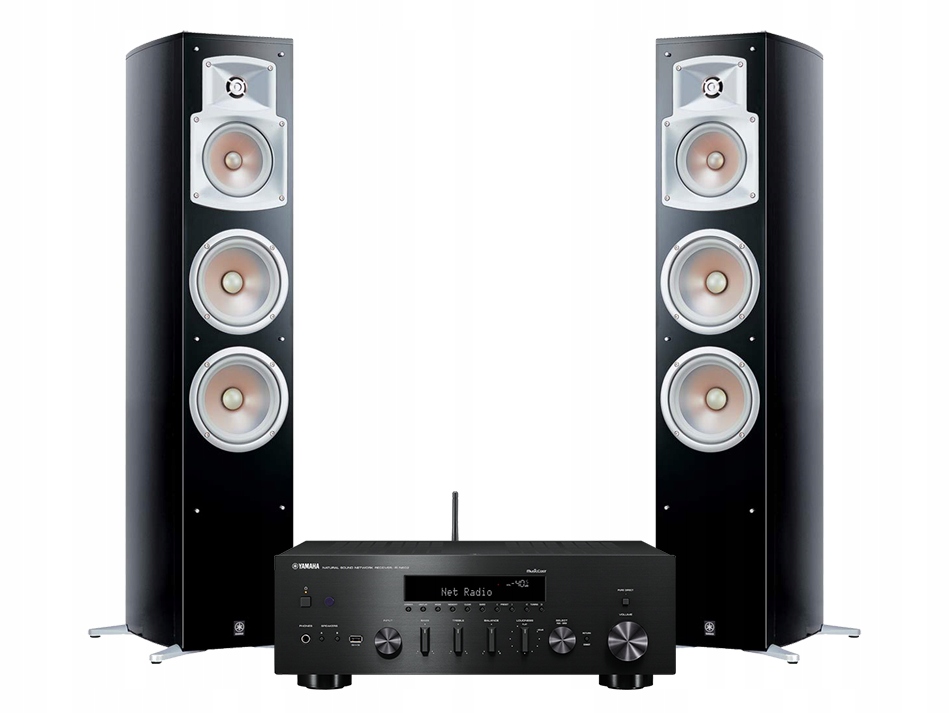 Yamaha R-N602 (czarny) + NS 555 (czarny) - 12374475585 - oficjalne ...