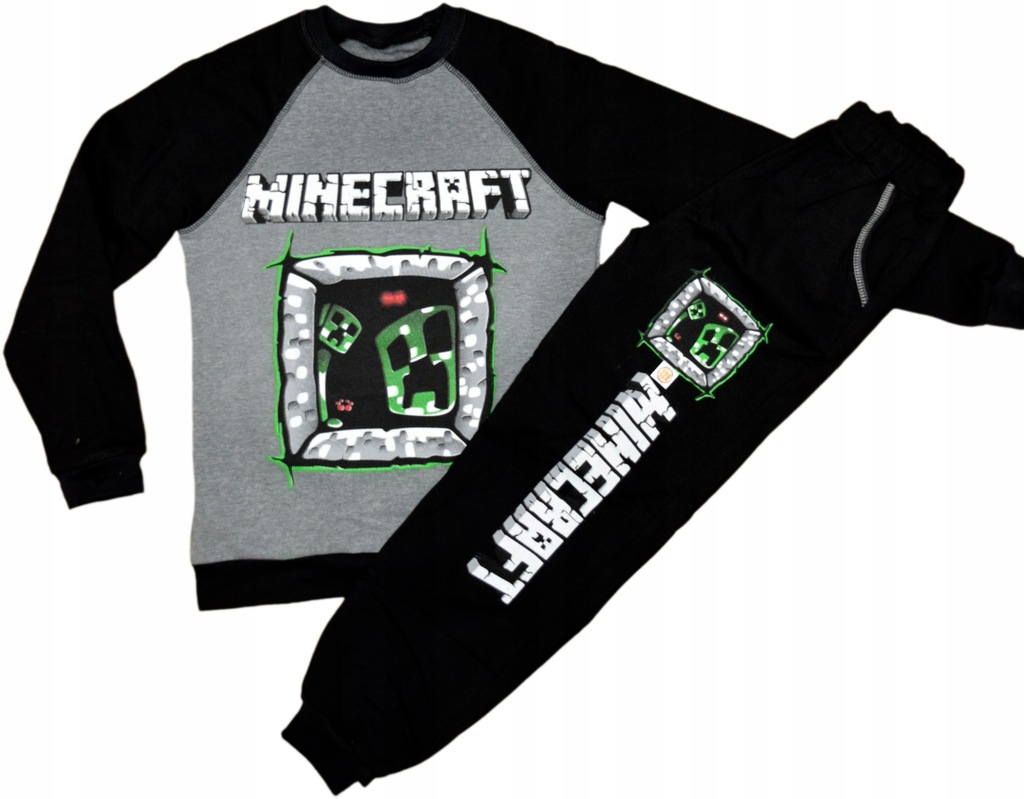 Minecraft Cliper Dres Bluza Spodnie 140 - 11573295475 - oficjalne ...