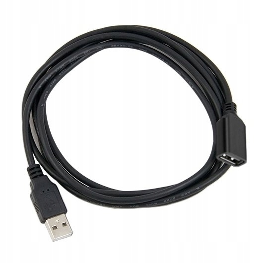 KABEL USB 2m PRZEDLUZACZ MESKO-ZENSKI USB 2.0 - 6566913508 - oficjalne ...