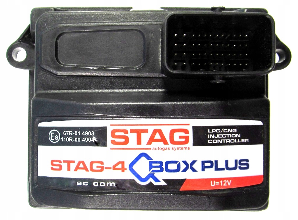 KOMPUTER STEROWNIK MODUŁ STAG 4 QBOX PLUS Q-BOX - 12261089088 - oficjalne archiwum Allegro
