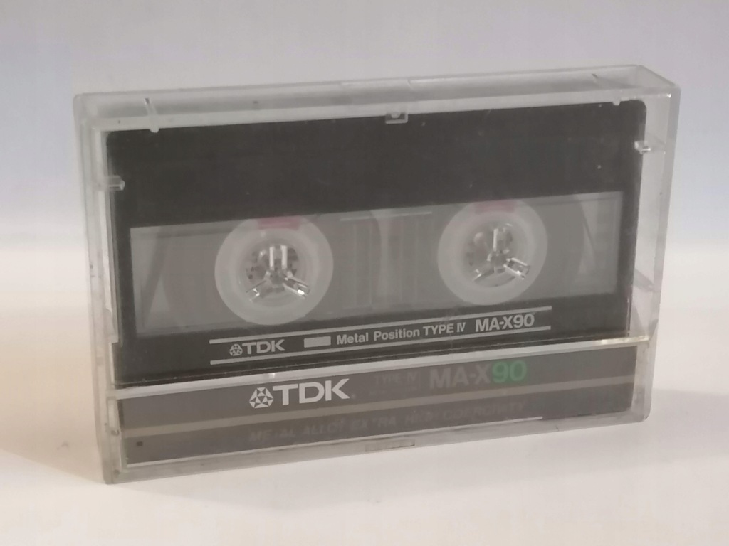 Kaseta magnetofonowa METAL TDK MA-X90 - 12687826840 - oficjalne archiwum Allegro
