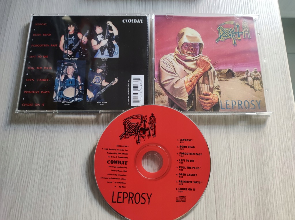 Death Leprosy CD 1988 - 13465881938 - oficjalne archiwum Allegro