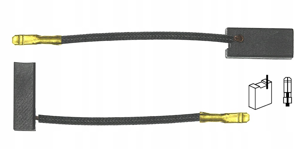 Szczotki węglowe Black Decker wiertarka KD651 PL28 - 9397749472 ...