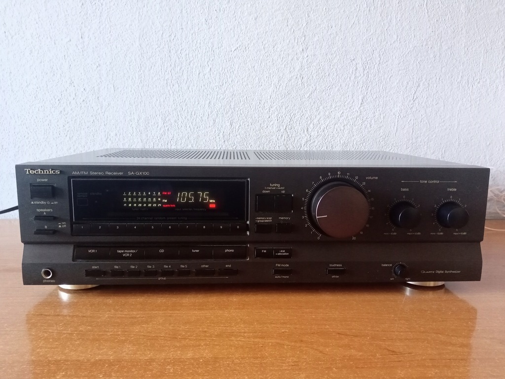 Amplituner Technics SA-GX100 - 15329862864 - oficjalne archiwum Allegro