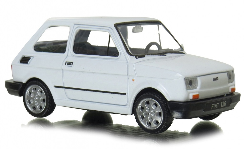 MALUCH Fiat 126p AUTO PRL Welly 1:43 METAL Model - 11457818686 ...