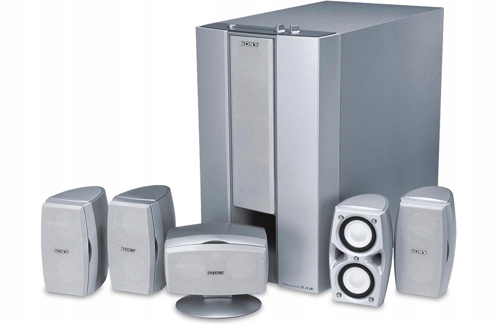 SONY PASCAL SA-VE525 5-KOLUMN + SUBWOOFER AKTYWNY - 13603269849 ...