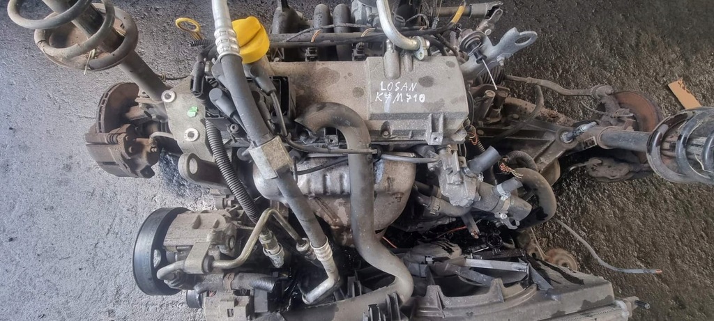 Silnik Dacia Logan Renault 1,6 8V K7M 710 K7M710 - 12571456973 ...