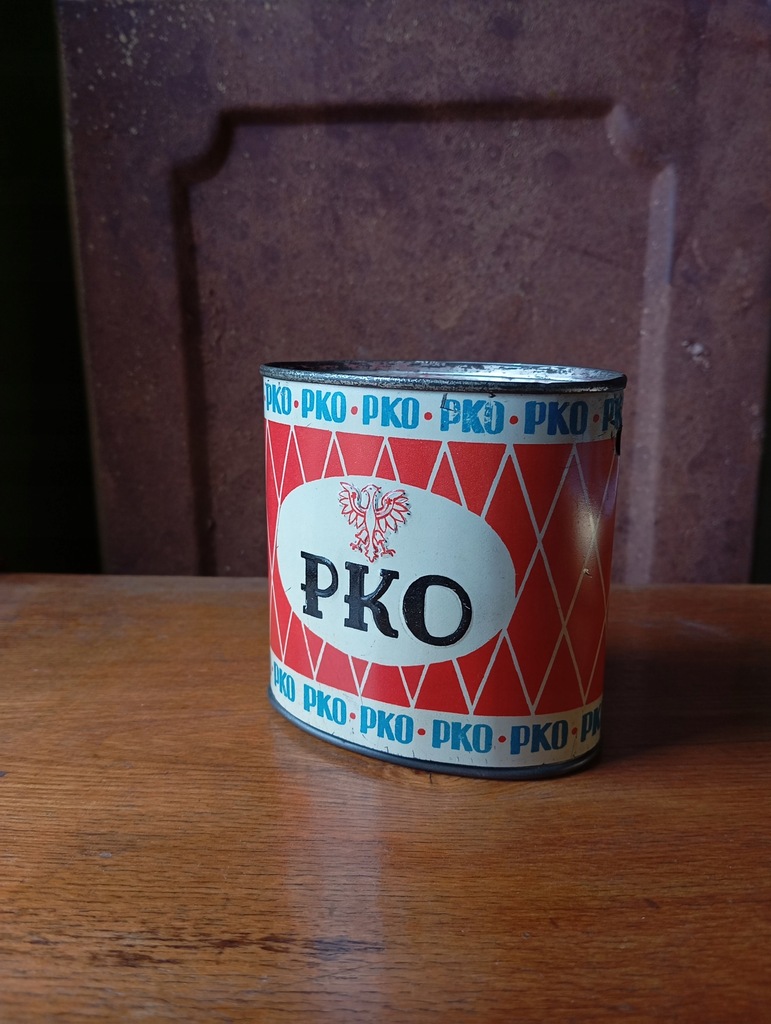 Skarbonka PKO PRL Blaszana Piękny stan BCM - 15141465351 - oficjalne ...