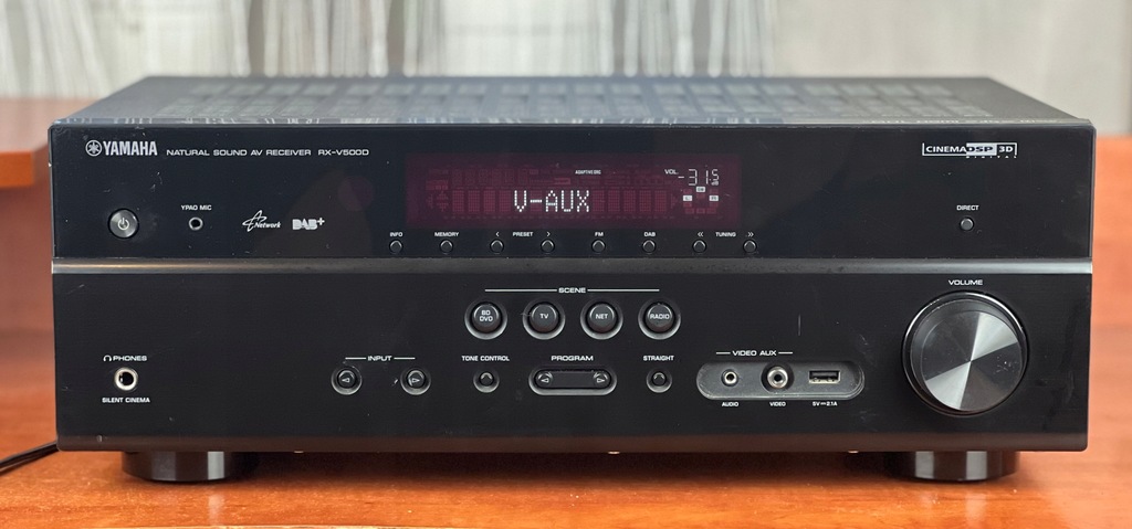 Amplituner Yamaha RX-V500D 5.1 czarny - 15004119755 - oficjalne archiwum Allegro