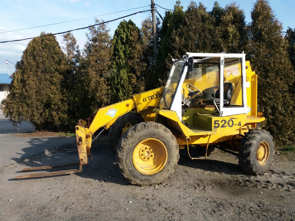 ŁADOWARKA TELESKOPOWA JCB 520-4 - 8966332180 - oficjalne archiwum Allegro