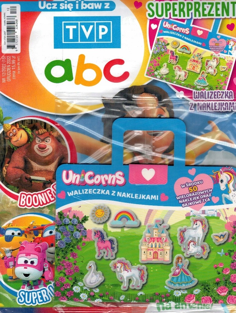 Ucz się i baw z TVP abc 12 / 2022 walizeczka z nak - 13349783190 - oficjalne archiwum Allegro
