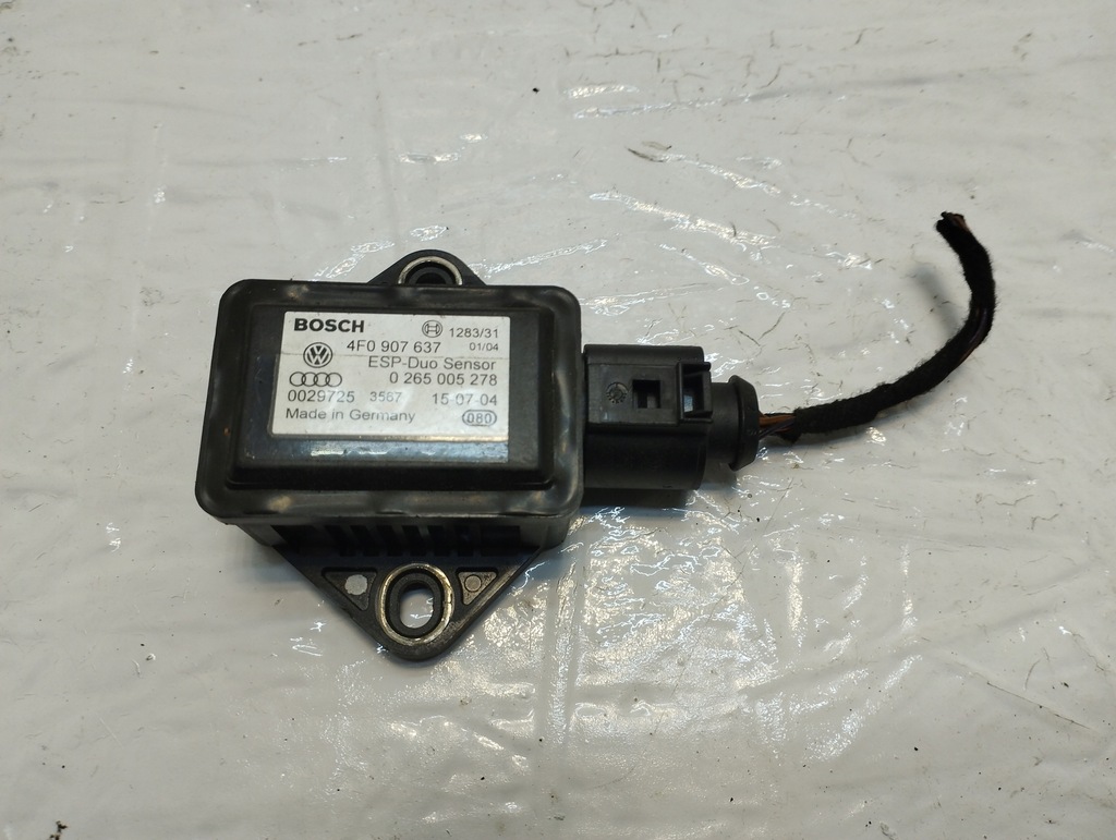 AUDI A6 C6 MODUŁ ESP 4F0907637 - 13390766400 - oficjalne archiwum Allegro