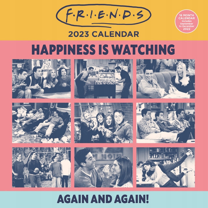 Friends Przyjaciele 2023 Kalendarz Ścienny - 12783043419 - oficjalne ...
