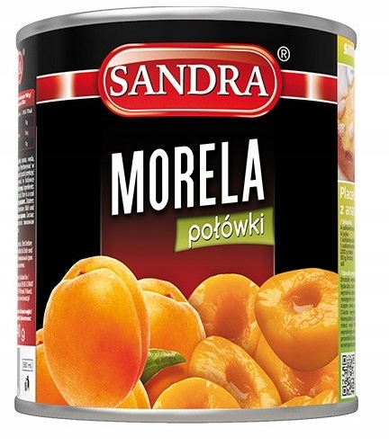 Morela w puszce w lekkim syropie 2650 ml - 11679876386 - oficjalne ...
