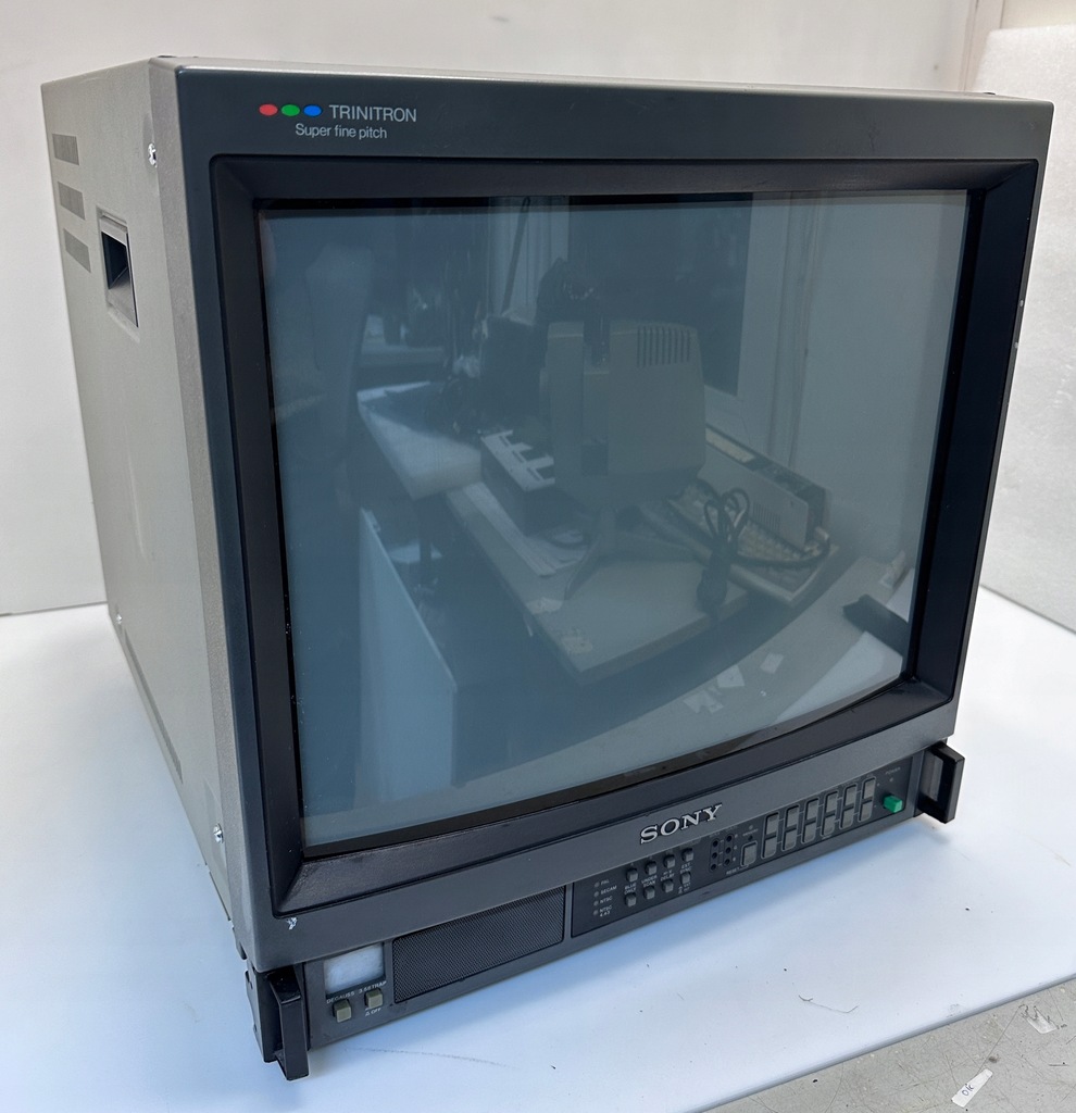 PROFESJONALNY MONITOR CRT SONY TRINITRON PVM-2044QM COLOR VIDEO MONITOR ...