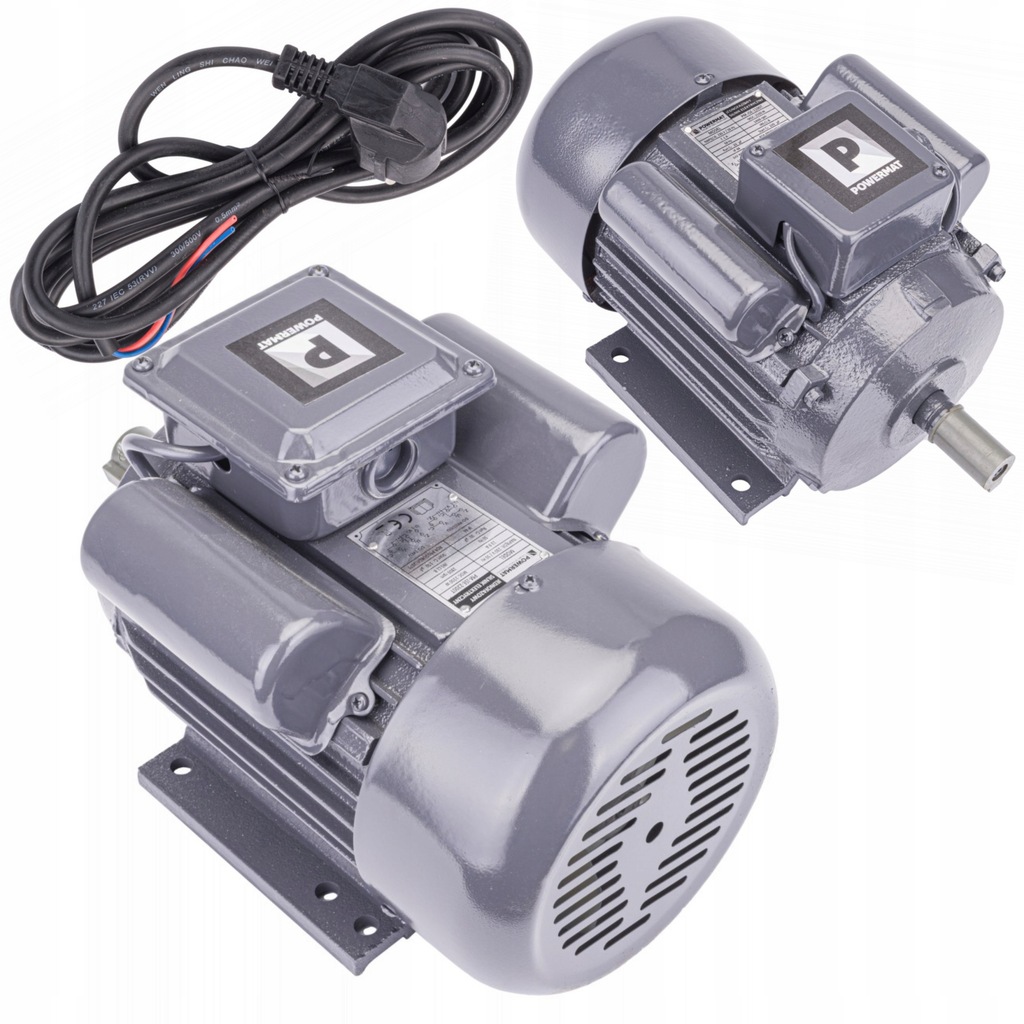 SILNIK ELEKTRYCZNY JEDNOFAZOWY 2,2kW 2800RPM 230V - 12650041697 - oficjalne archiwum Allegro